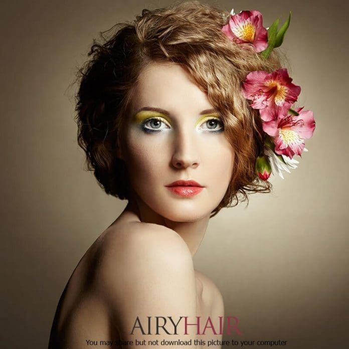 Top 20: Flower Hairstyles & Wedding Bride Hairstyles (2021)